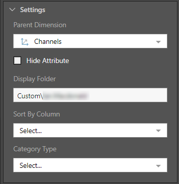 Custom Column Settings